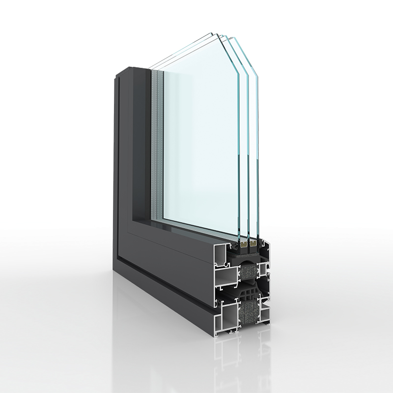 X80 Affordable Luxury Series Dual-action Window & Fixed Window Assembly ...